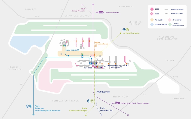 CDG & Vous : la vision d’aménagement du Groupe ADP pour Paris-Charles ...